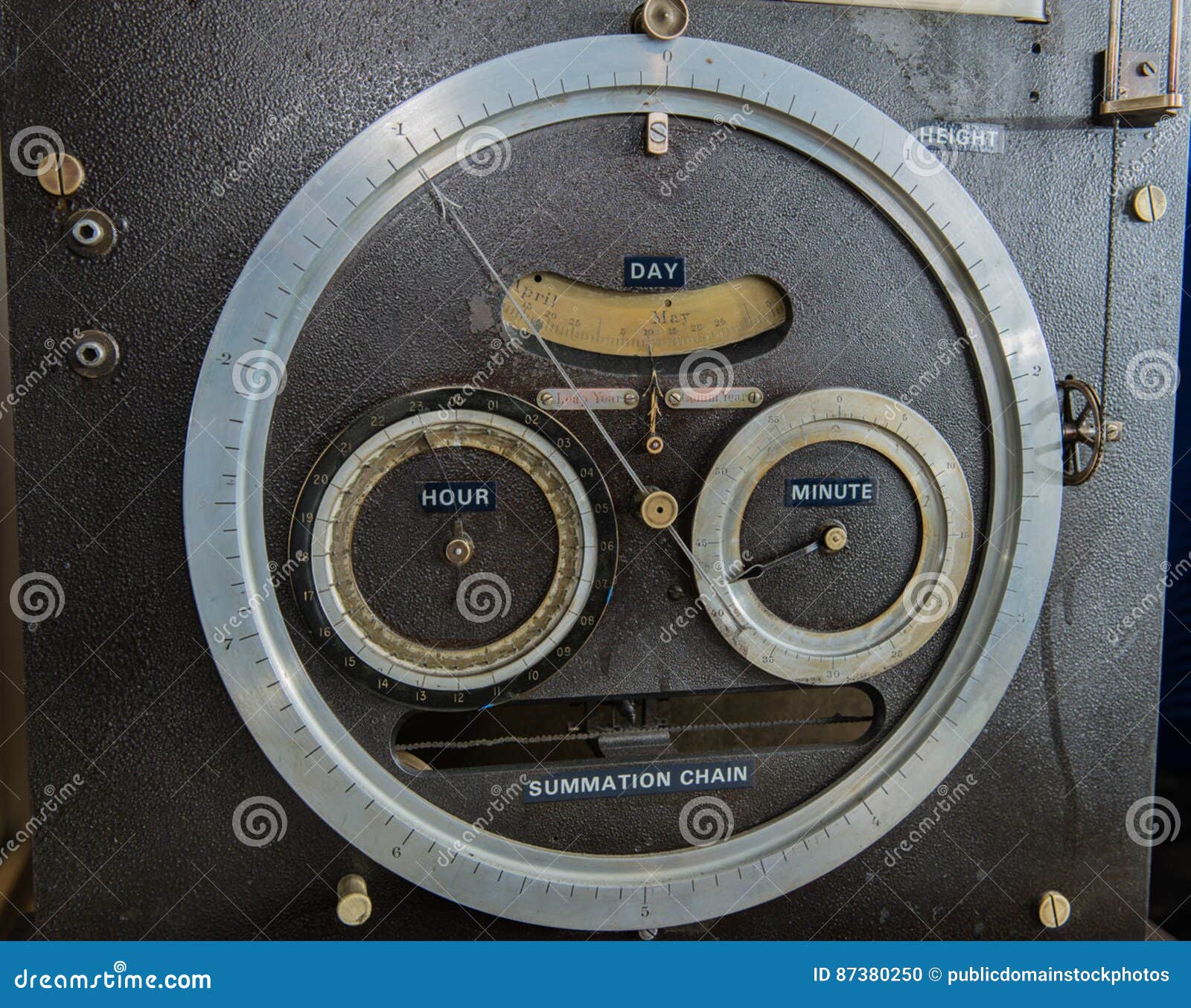 Dials On Tide Predicting Machine No. 2 Picture. Image: 87380250