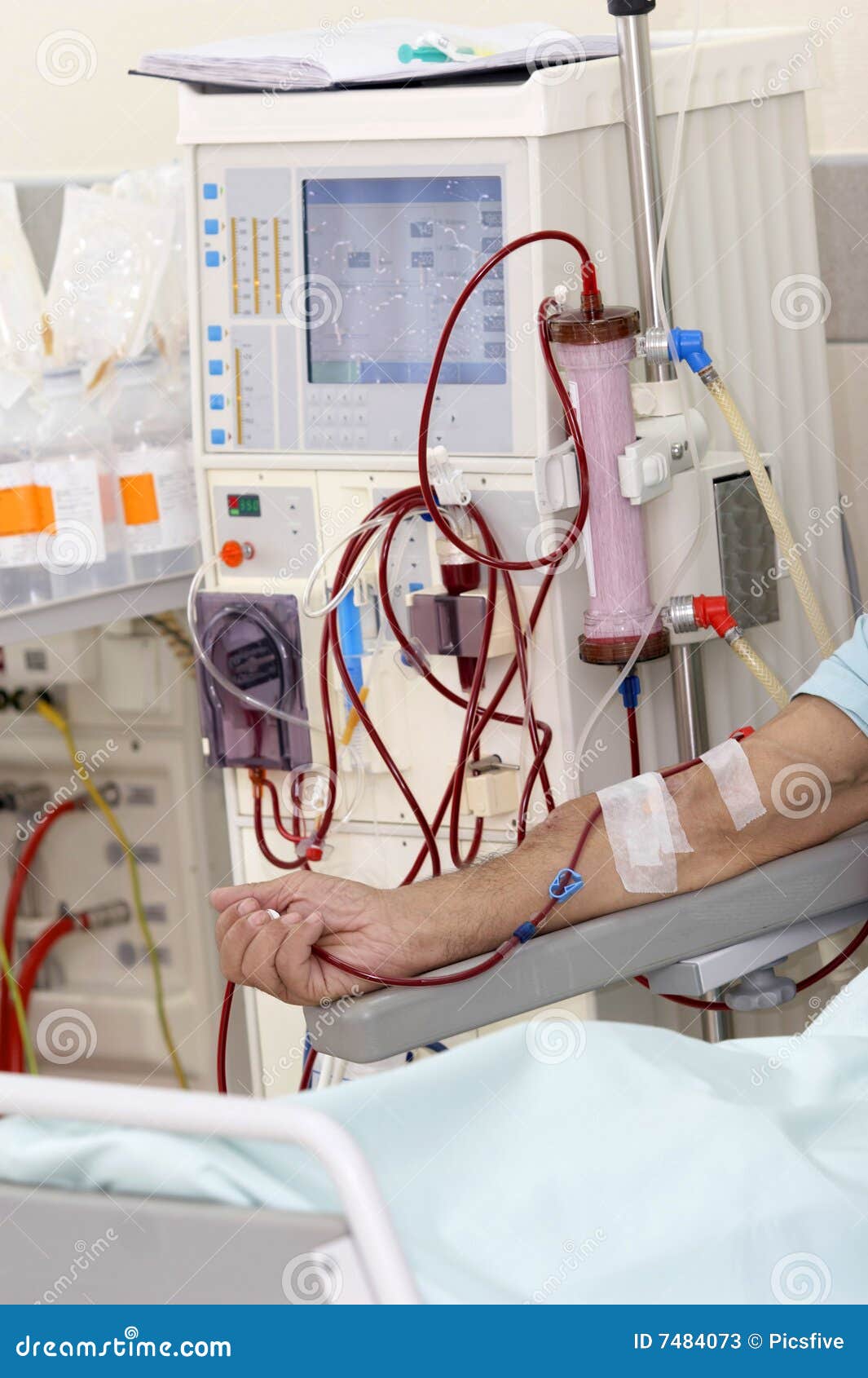 Dialysis 1 stock image. Image of electronic, care, kidney - 7484073
