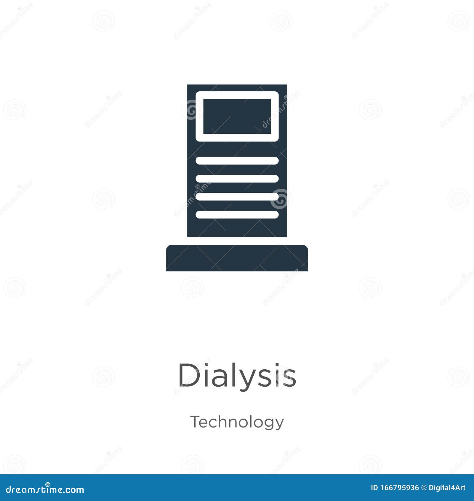 Dialysis Icon Vector. Trendy Flat Dialysis Icon from Technology ...