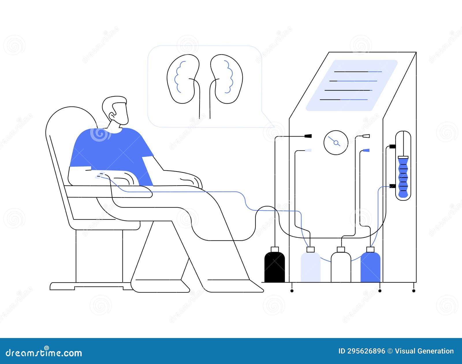 Dialysis Machine Abstract Concept Vector Illustration. Stock Vector ...