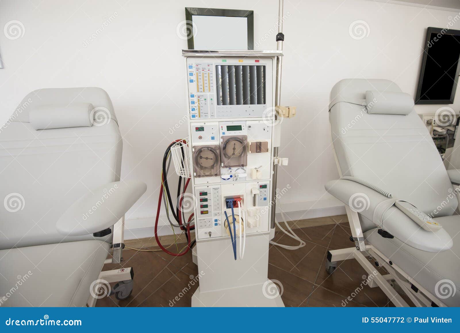 Dialysis Machine in a Medical Center Stock Photo - Image of scanner ...