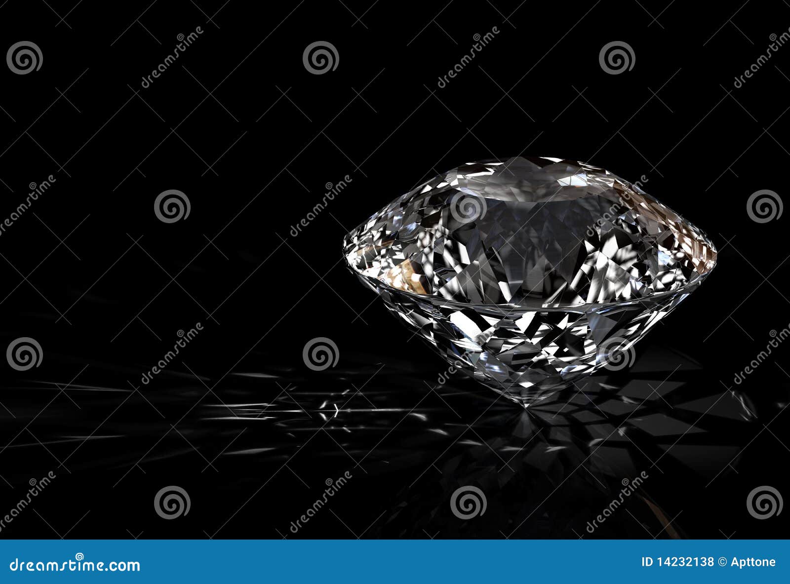 Diamante en fondo negro stock de ilustración. Ilustración de lujo ...