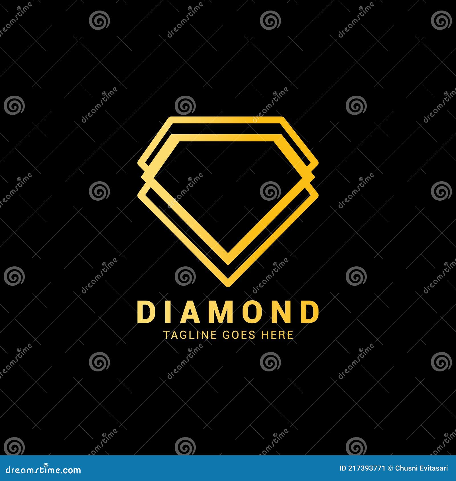 DIAMOND stock illustration. Illustration of gambling - 217393771