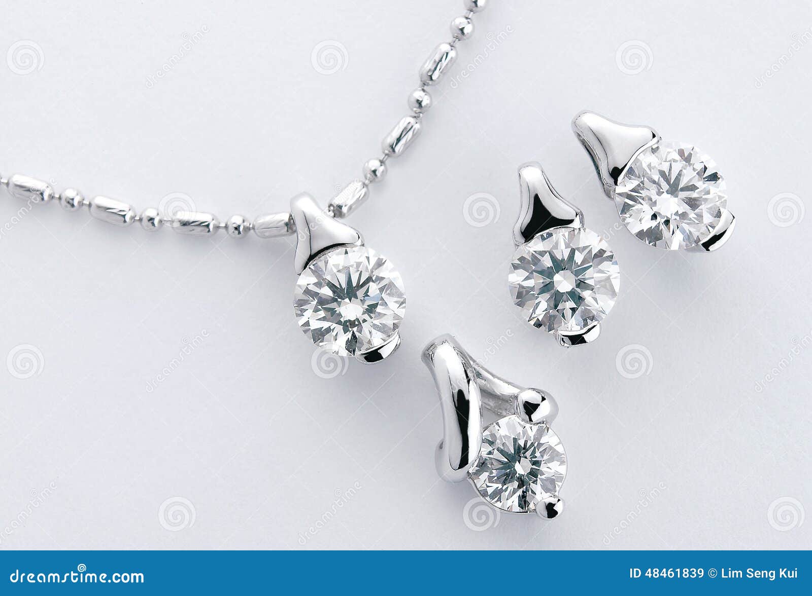 Diamond accessory stock image. Image of platinum, accessory - 48461839