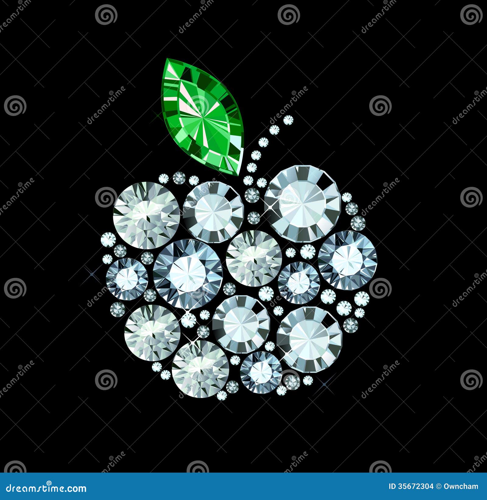 Diamond Apple Logo