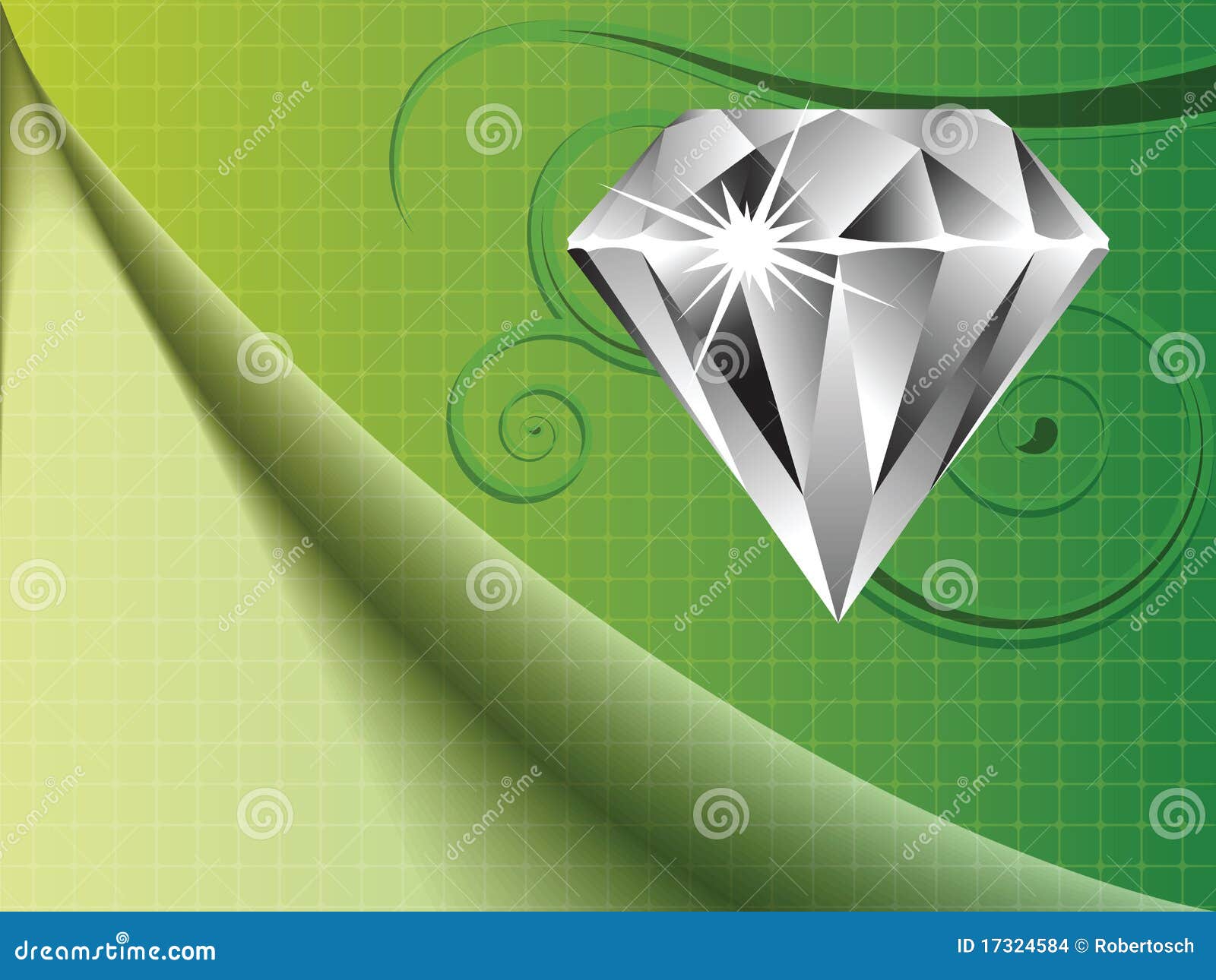 Diamond background stock vector. Illustration of crystal - 17324584