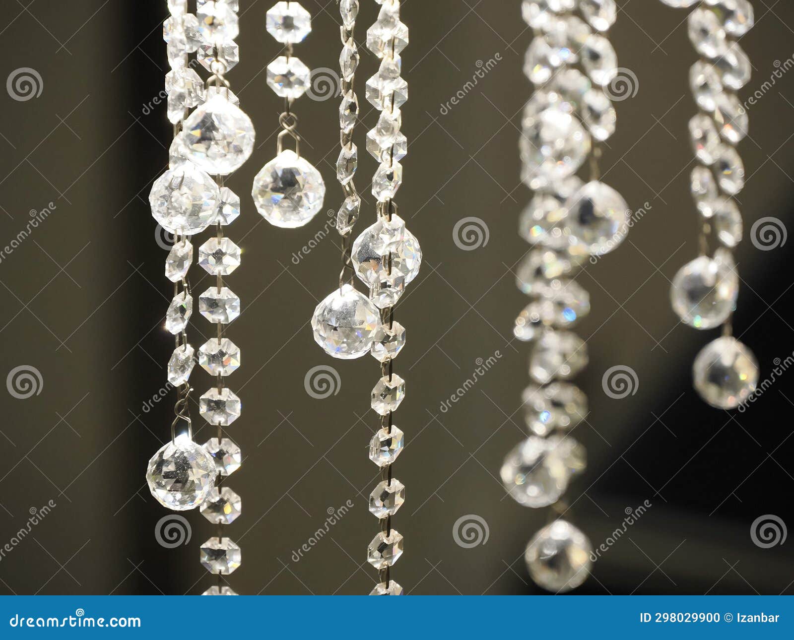 Diamond Balls Hanging from Ceiling Stock Photo - Image of balls ...