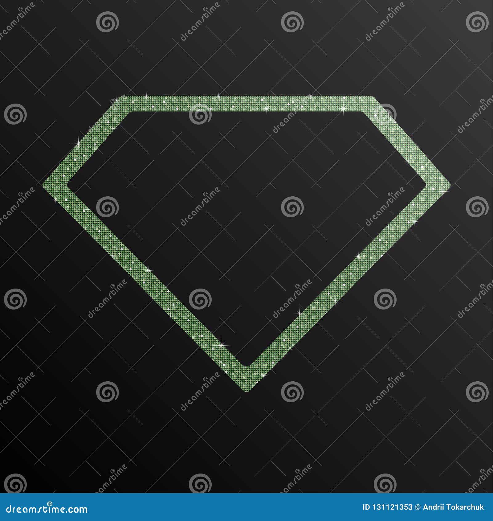 Diamond Banner of Green Sequins. Banner Sequins. Stock Vector ... Diamond Banner of Green Sequins. Banner Sequins. Stock Vector ...