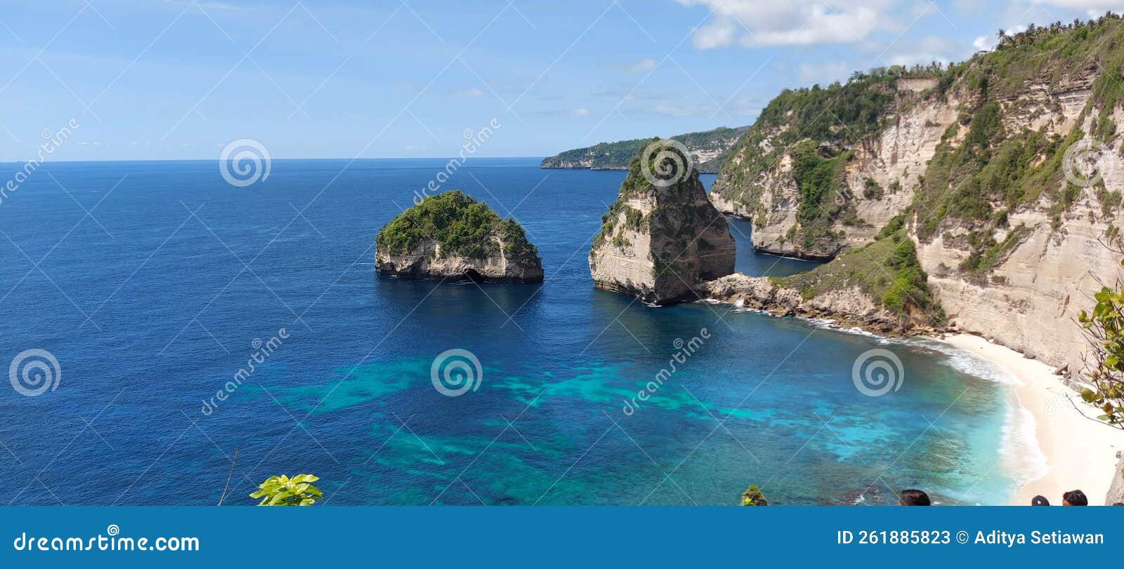Diamond Beach Nusa Penida Island Stock Image - Image of beach, penida ...