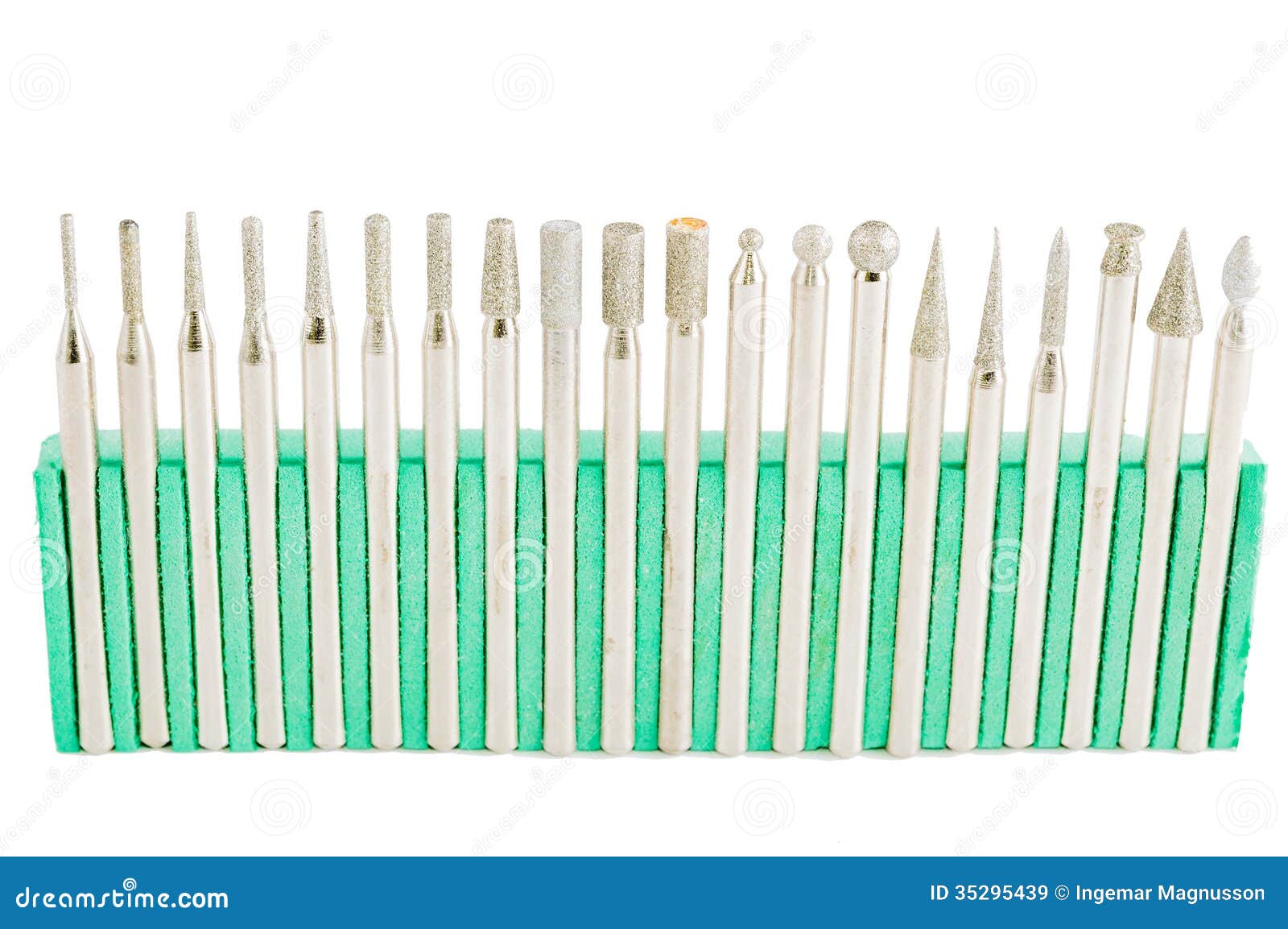 Diamond bits stock image. Image of cylindrical, drill - 35295439