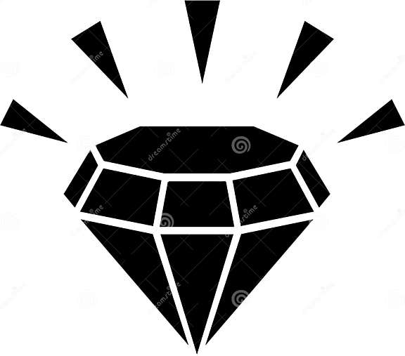 Diamond bling vector stock vector. Illustration of jewel - 107161665