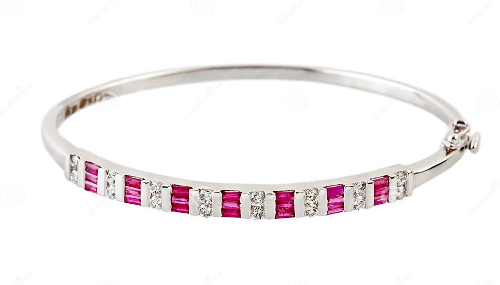 Diamond bracelet stock image. Image of gold, fashion - 20789461