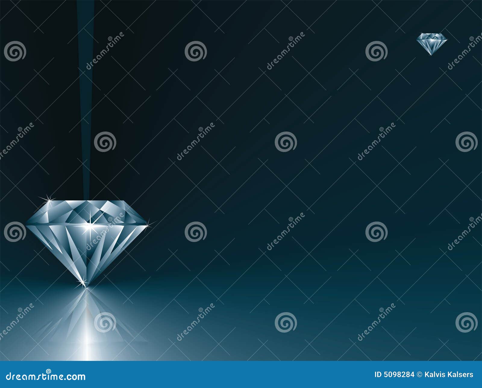 Diamond card stock vector. Illustration of index, brilliant - 5098284