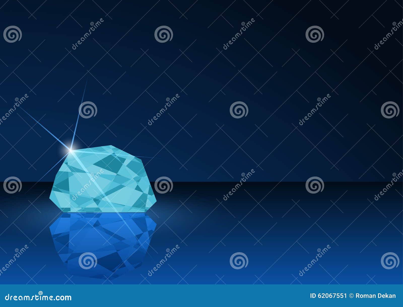 Diamond Card stock vector. Illustration of wealth, vector - 62067551