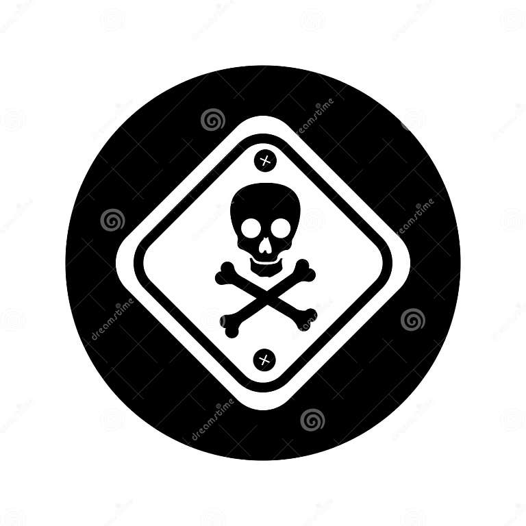 Diamond caution sign icon stock vector. Illustration of protection ...