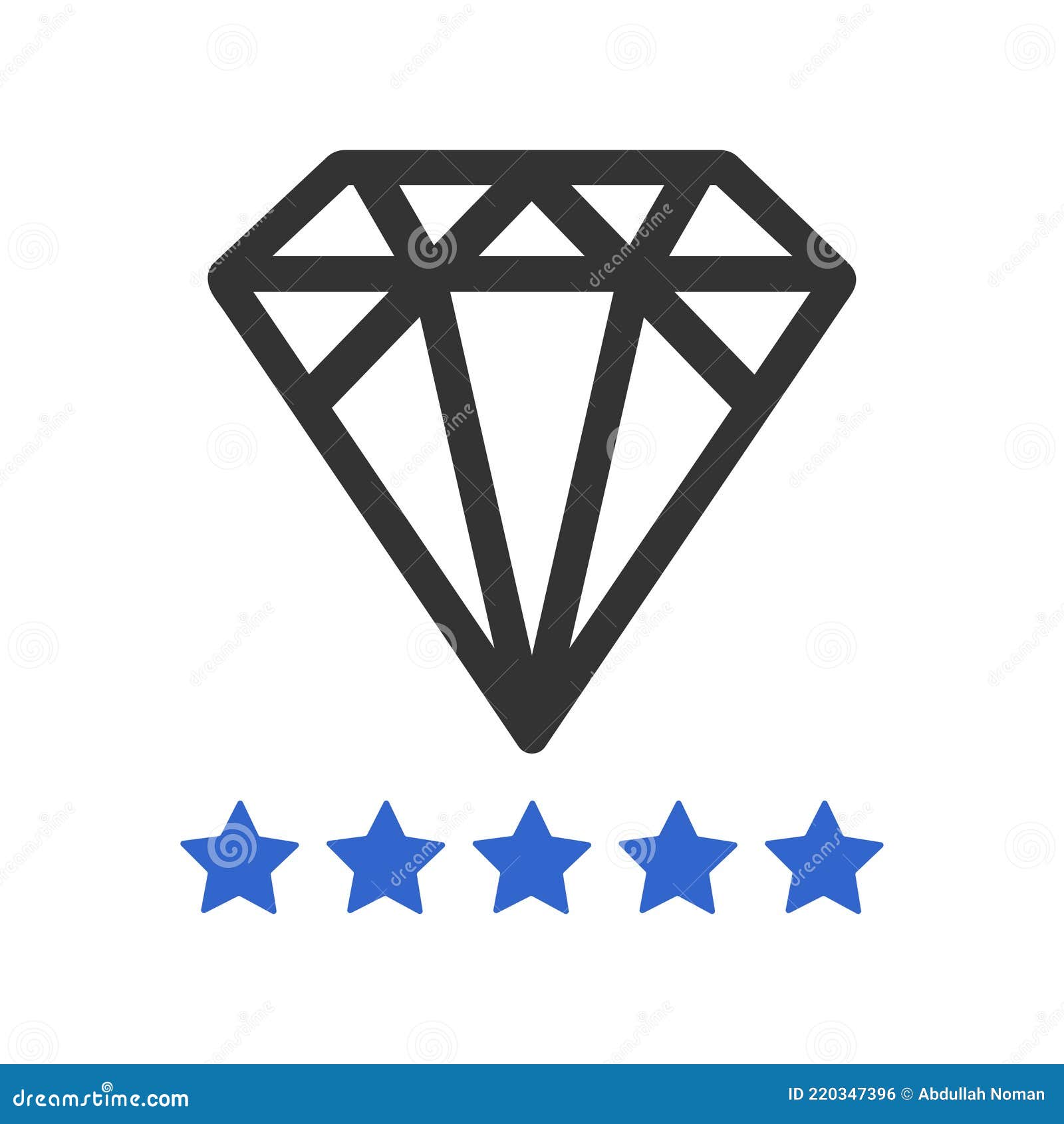 Diamond, Diamond Class Icon Design Stock Vector - Illustration of ...
