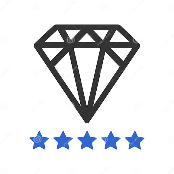 Diamond, Diamond Class Icon Design Stock Vector - Illustration of ...