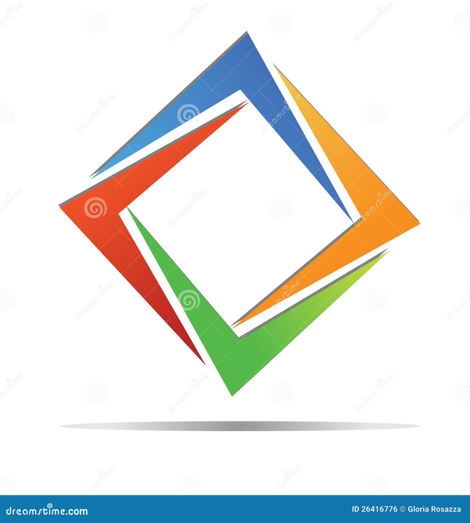 Colorful Diamond Logo
