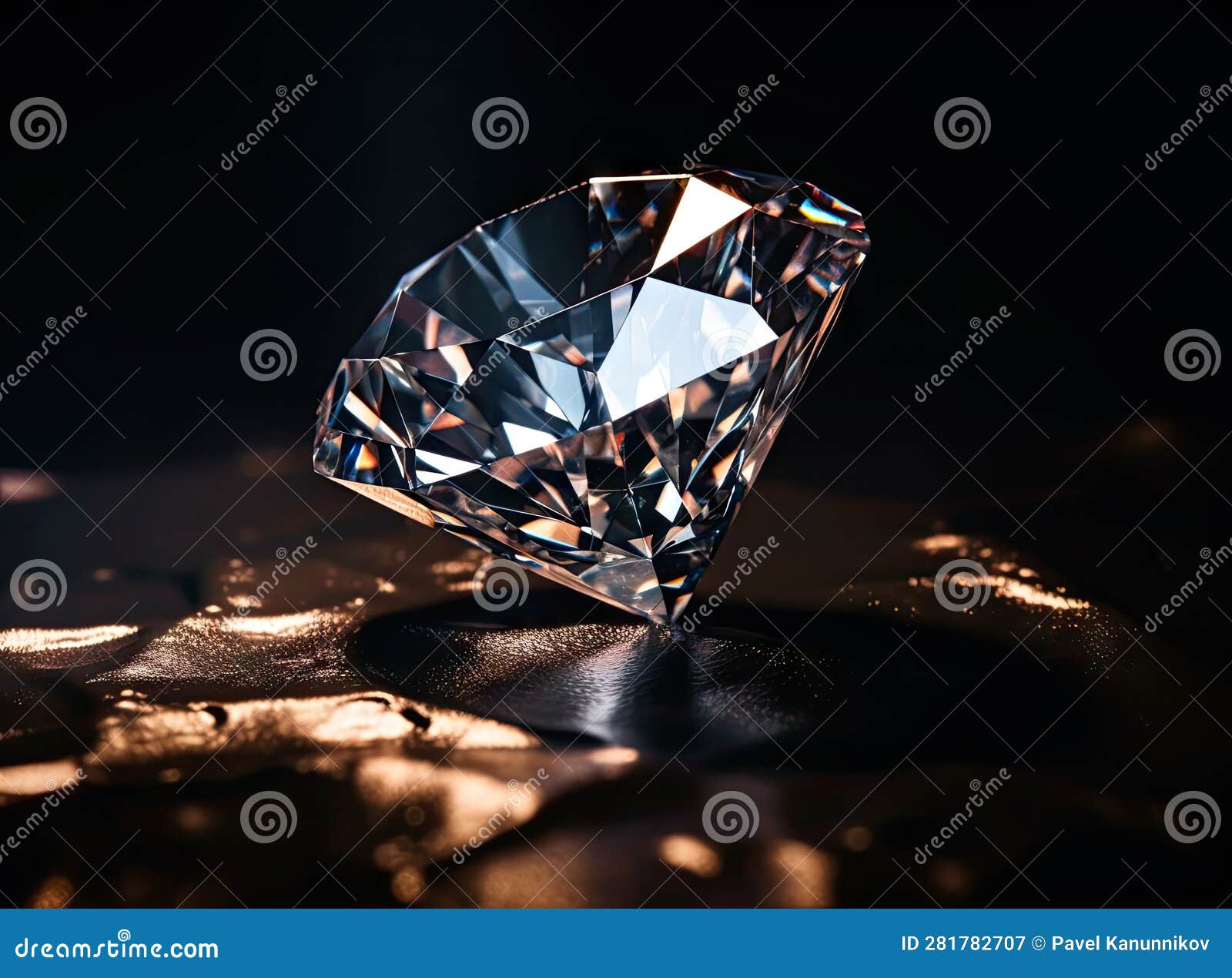 Diamond Created with Generative AI Technology Stock Illustration ...