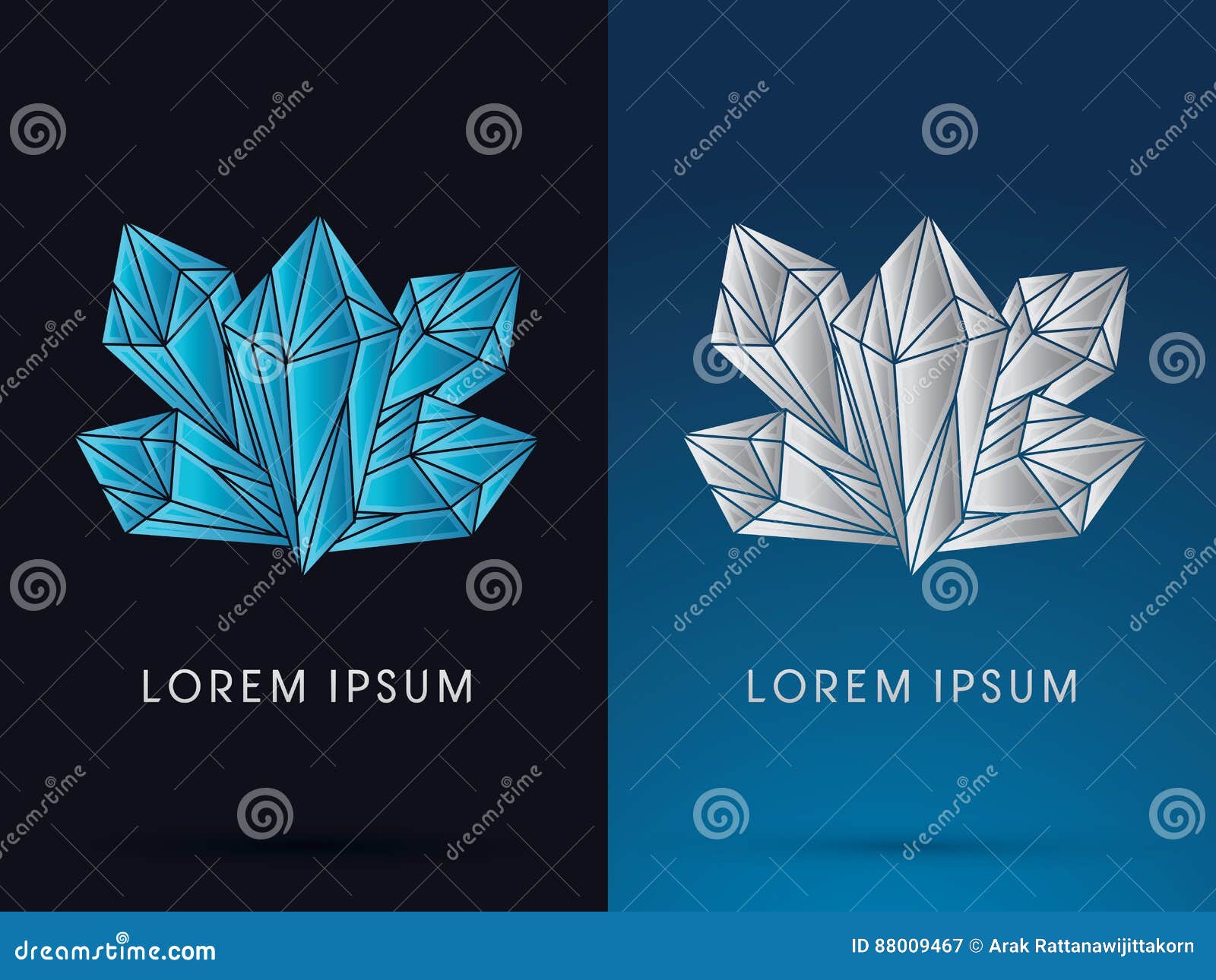 Diamond crystal graphic stock vector. Illustration of graphic - 88009467