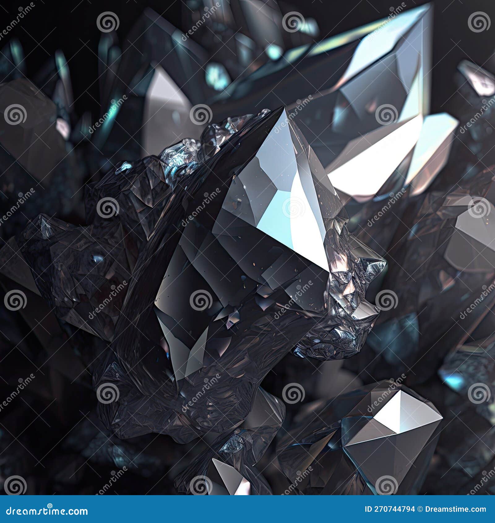 Diamond Crystal Texture Background, White Diamonds, Transparent ...