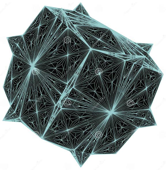 Diamond Crystal Vector stock vector. Illustration of crystal - 33803781