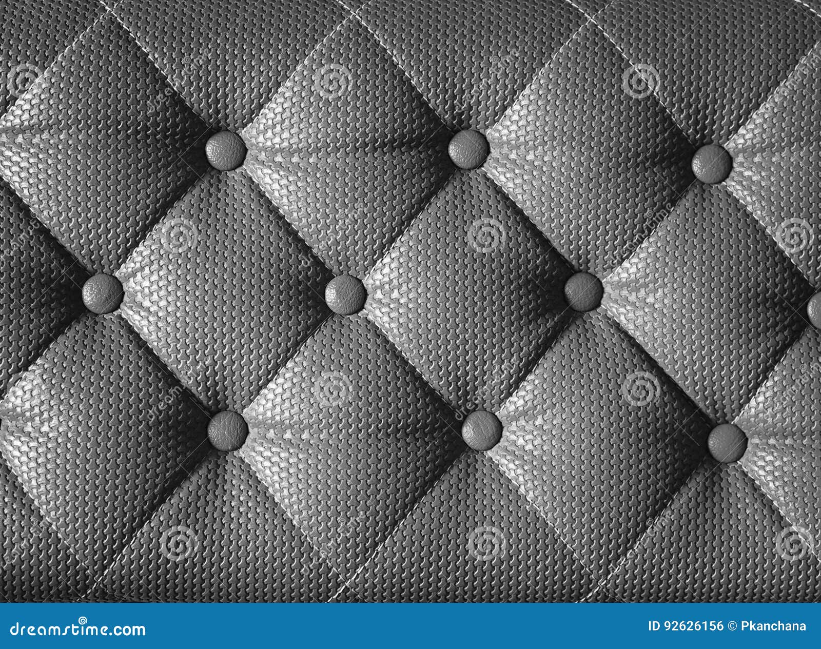 Diamond Cushion Pattern of Grey Vintage Sofa, Texture and Background ...