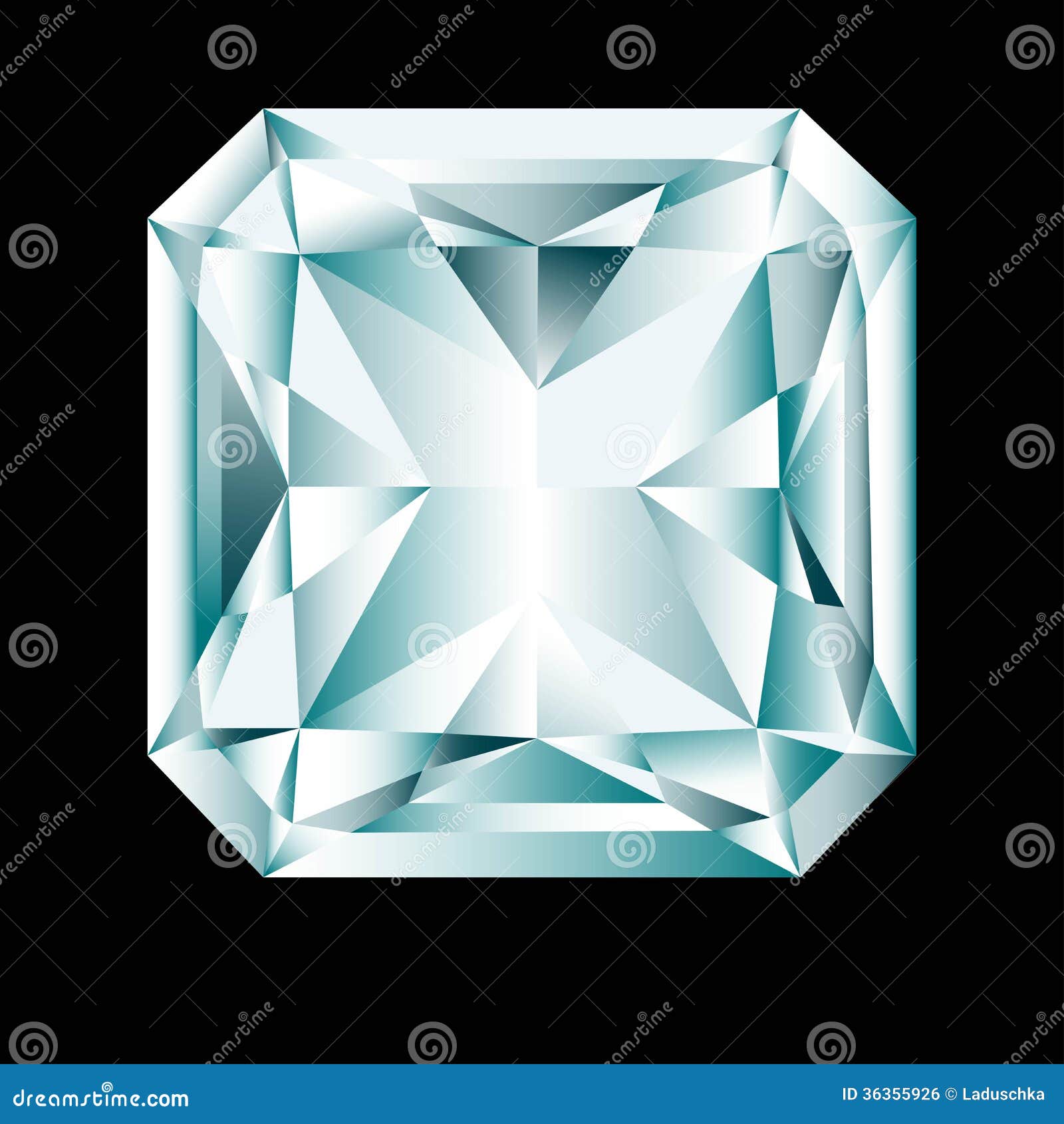 Diamond cut stock vector. Illustration of diamond, expensive - 36355926