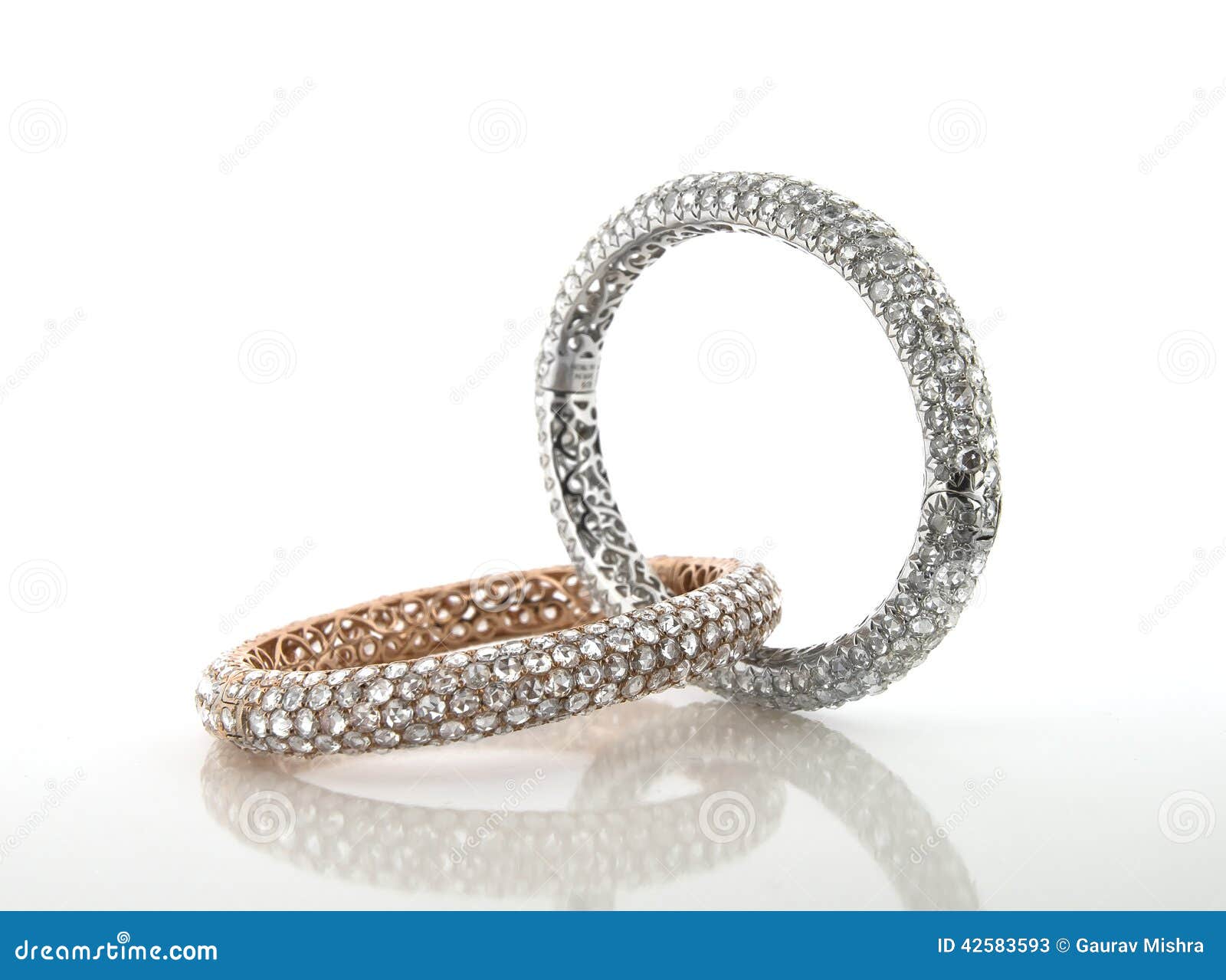 Diamond Bangles stock image. Image of factory, industry - 42583593