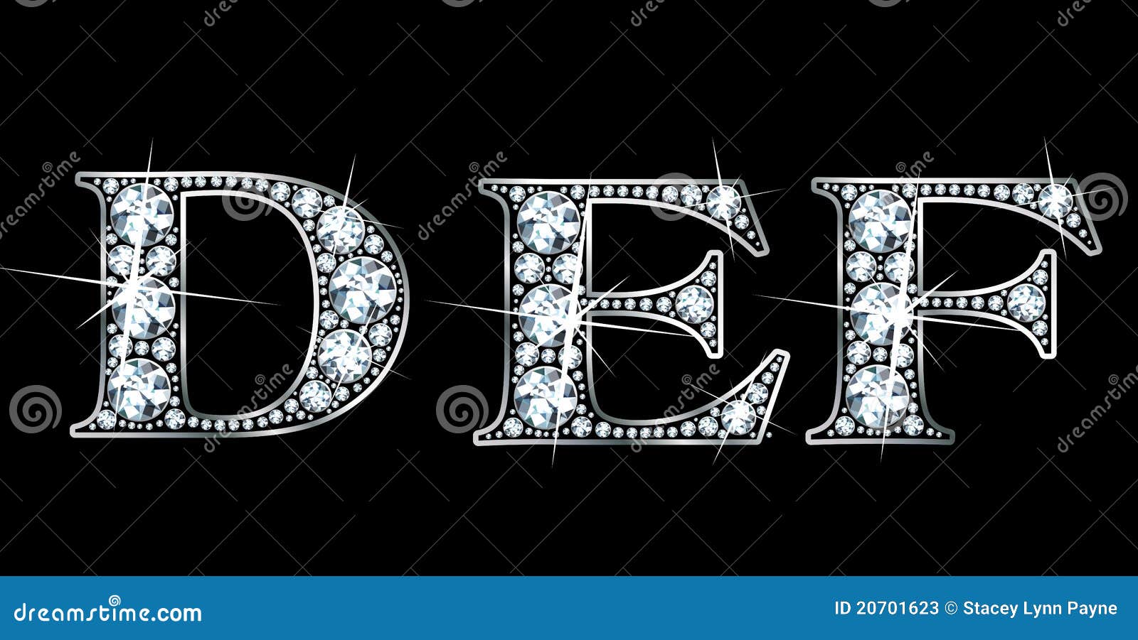Diamond DEF stock vector. Illustration of bling, wealthy - 20701623