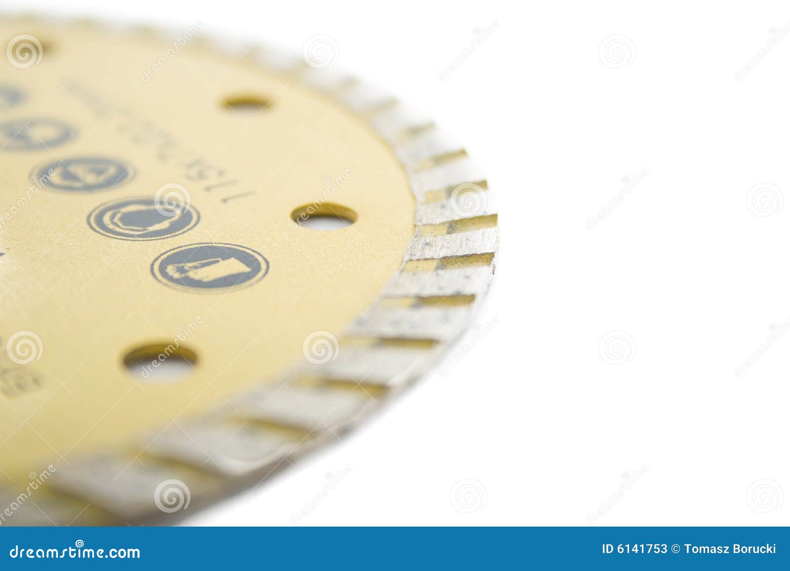 Diamond disc stock image. Image of object, mechanic, steel - 6141753