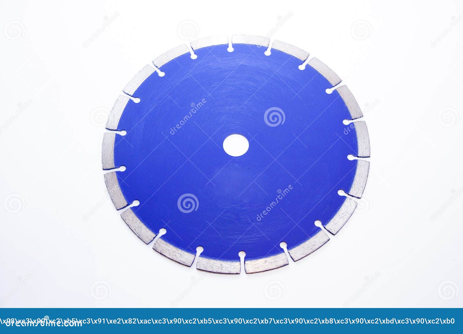 Diamond Disc Isolated on White Background Stock Image - Image of ...