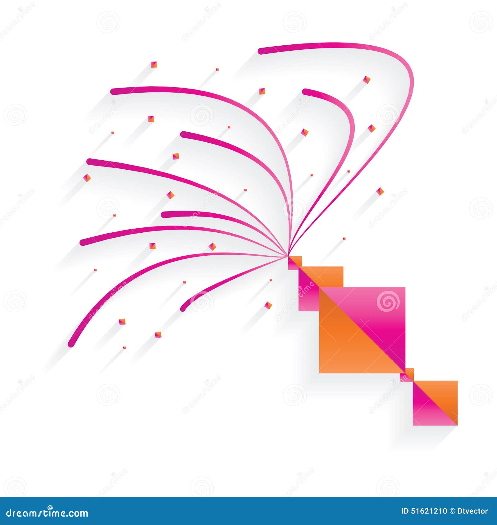 Diamond effect abstract stock vector. Illustration of creation - 51621210