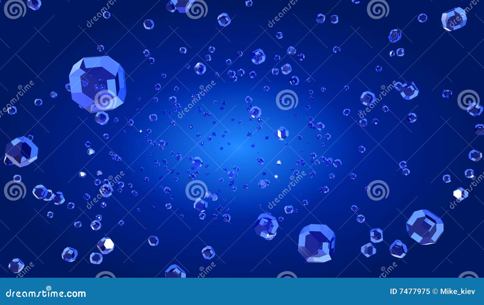 Diamond flow stock illustration. Illustration of stream - 7477975