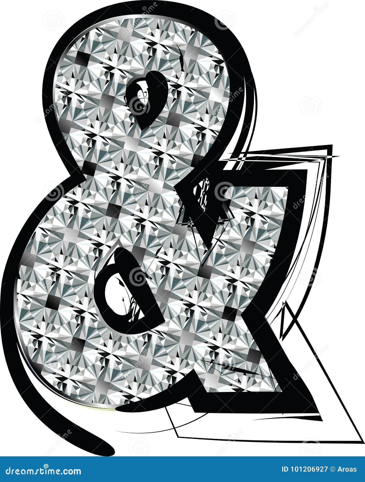 Diamond Font Symbol ilustración del vector. Ilustración de fuente ...