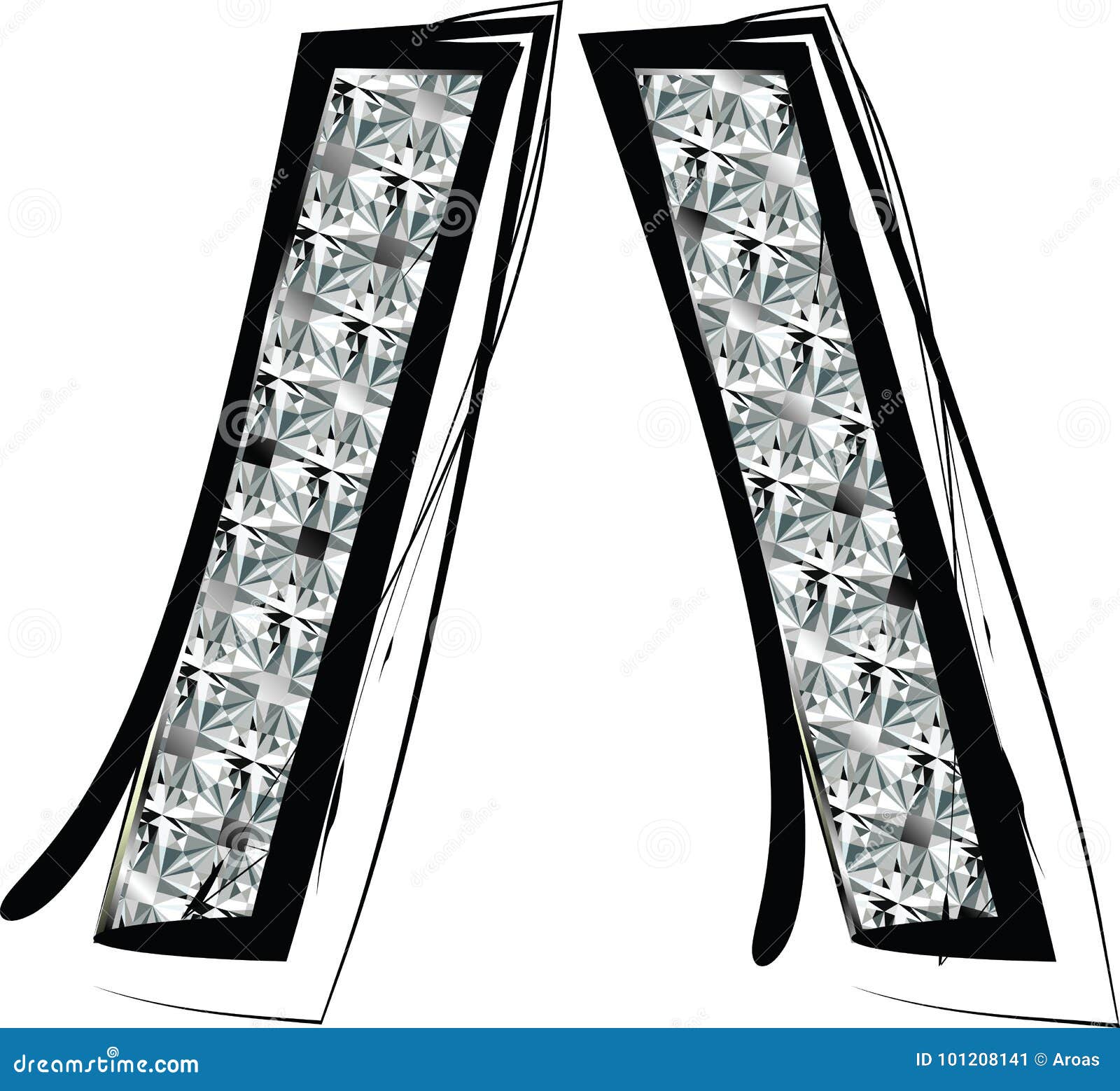 Diamond Font Symbol ilustração do vetor. Ilustração de perfeita - 101208141