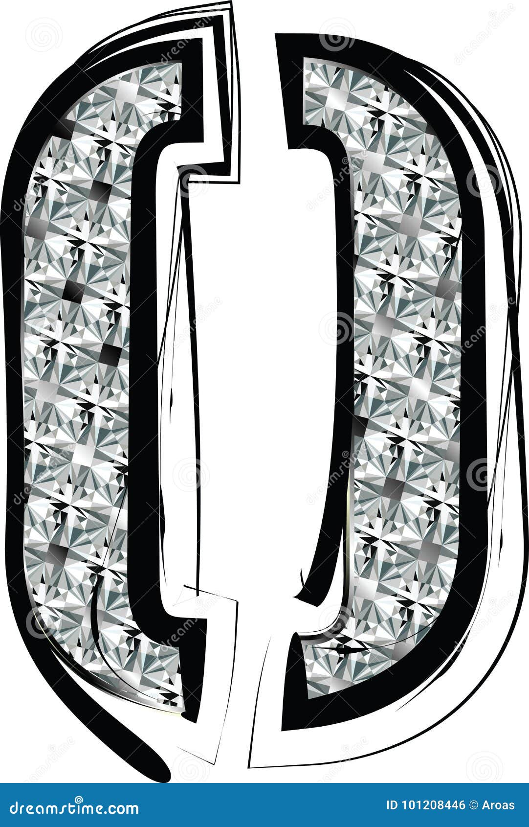 Diamond Font Symbol vektor abbildung. Illustration von luxus - 101208446