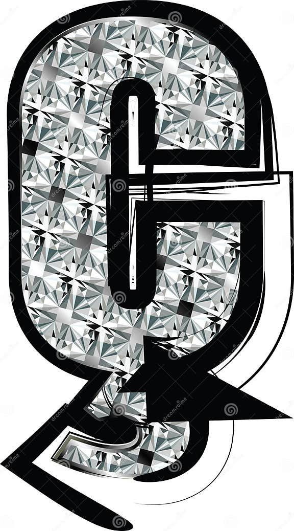 Diamond Font Symbol ilustração do vetor. Ilustração de projeto - 101209144