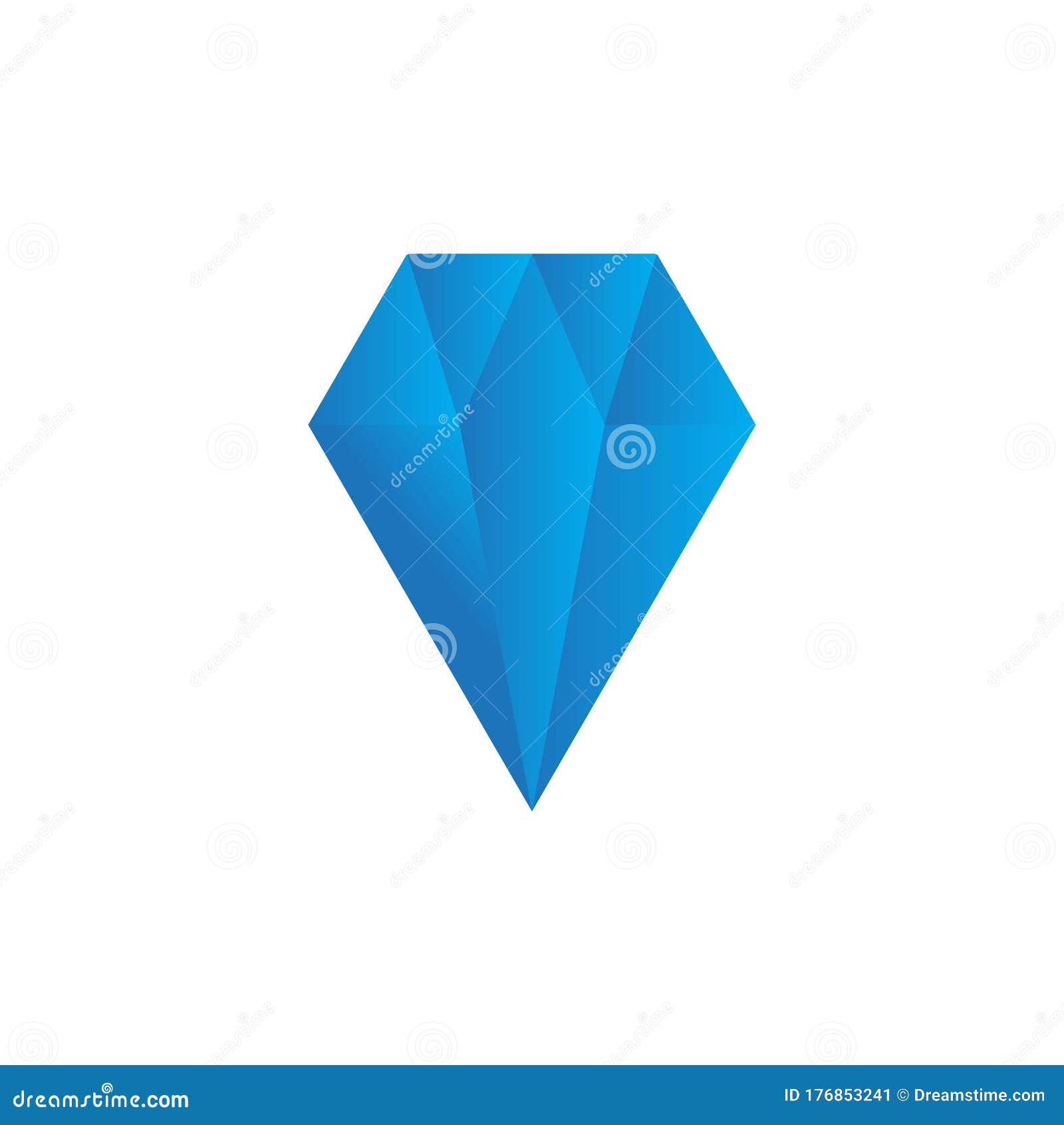 Diamond Graphic Design Template Isolated Stock Illustration ...