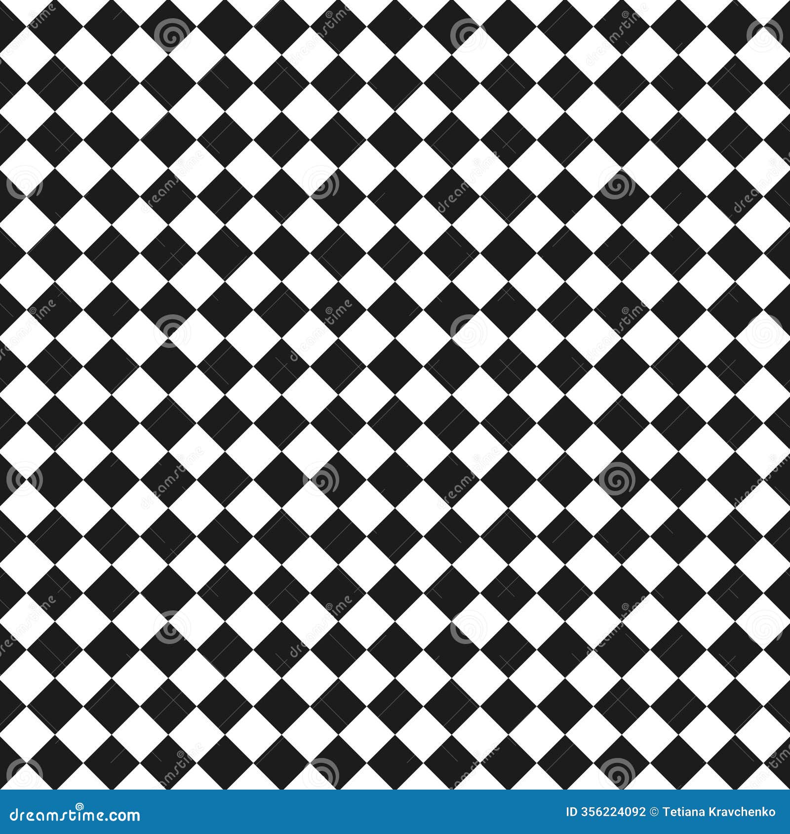 Diamond Grid Icon. Black White Checkered. Geometric Decorative Design ...