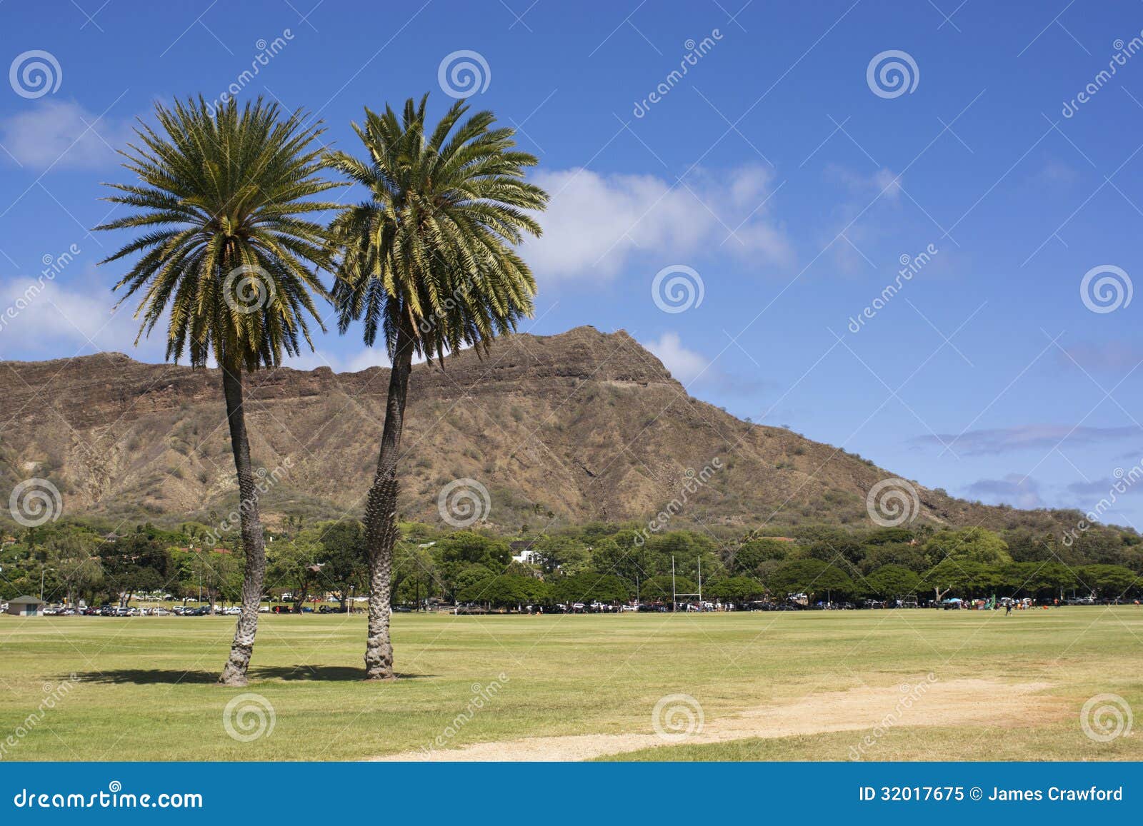 Diamond head hawaii stock image. Image of oahu, mountain - 32017675