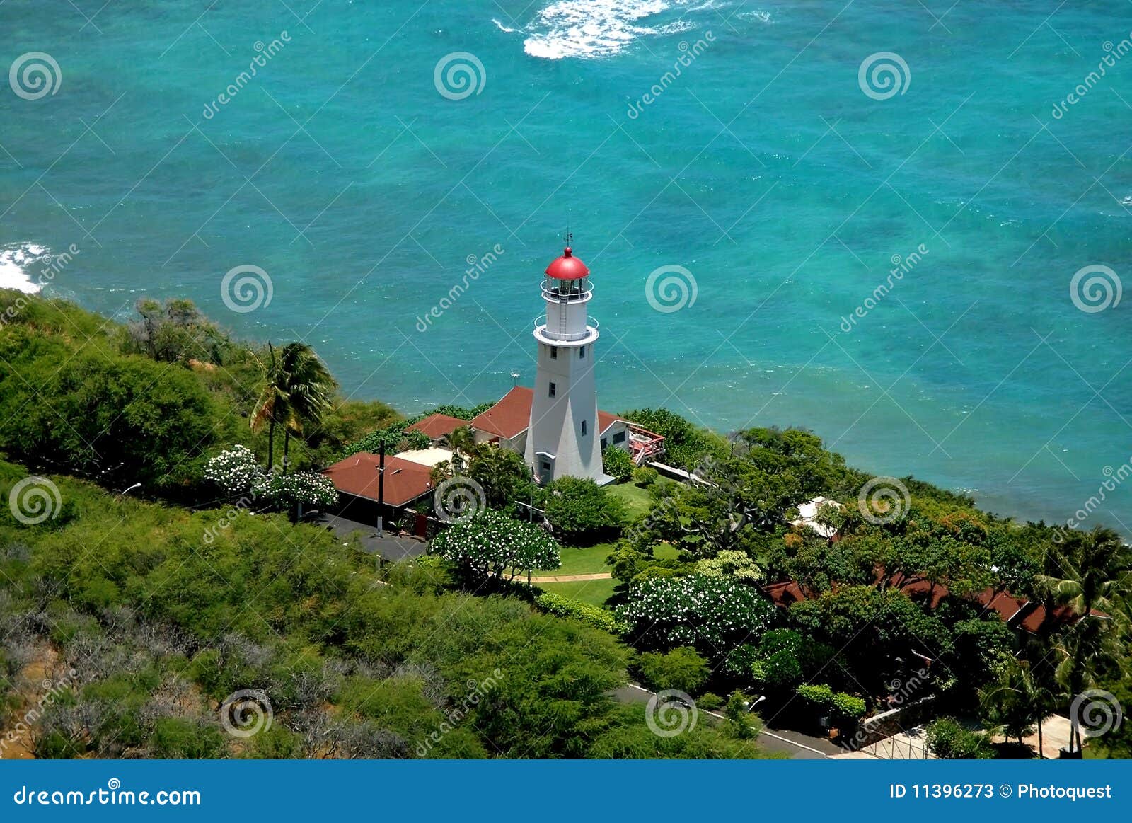 Diamond Head Lighthouse stock image. Image of nature - 11396273