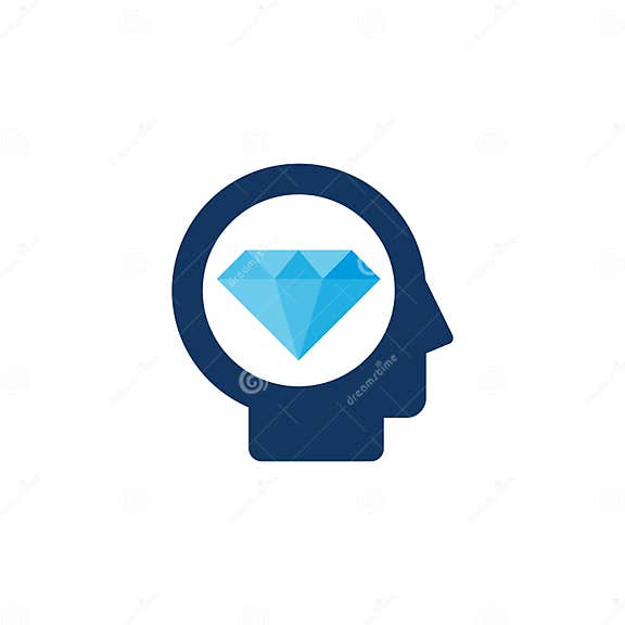 Diamond Head Logo Icon Design Ilustración del Vector - Ilustración de ...
