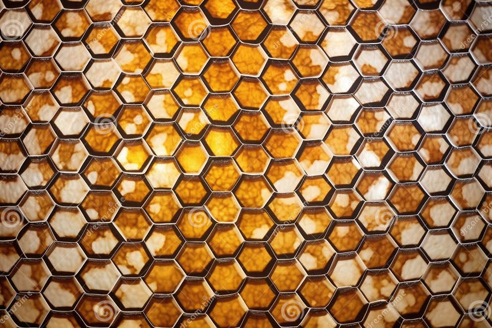 Diamond Hexagonal Patterns on a Snakes Skin Stock Photo - Image of ...