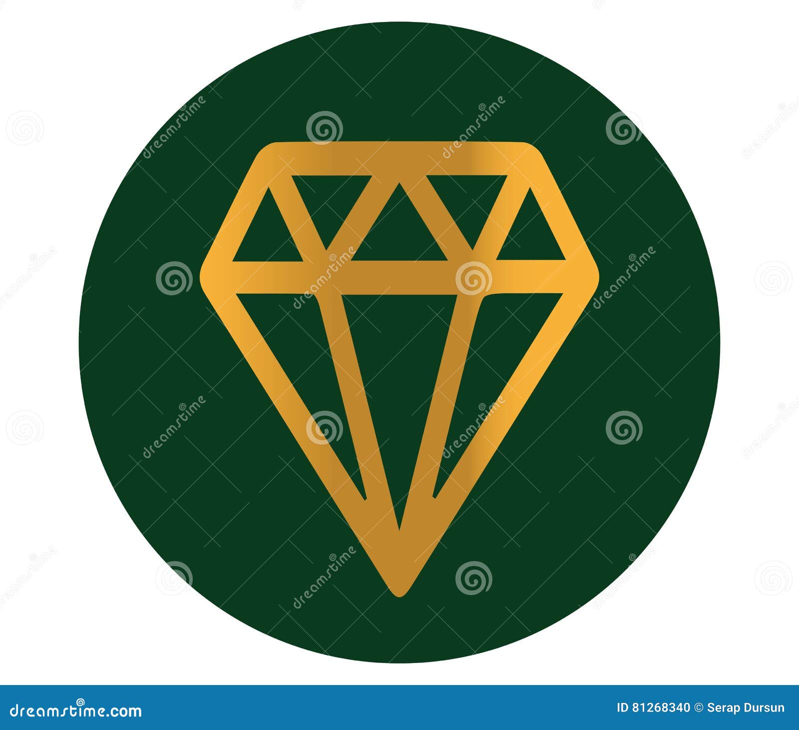 Diamond Icon Design illustrazione vettoriale. Illustrazione di ...