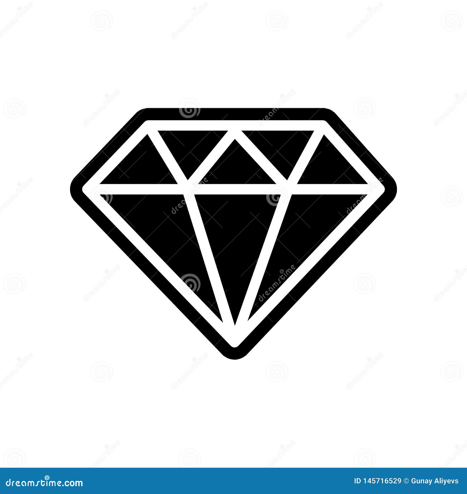 Diamond Icon. Element of Finance for Mobile Concept and Web Apps Icon ...