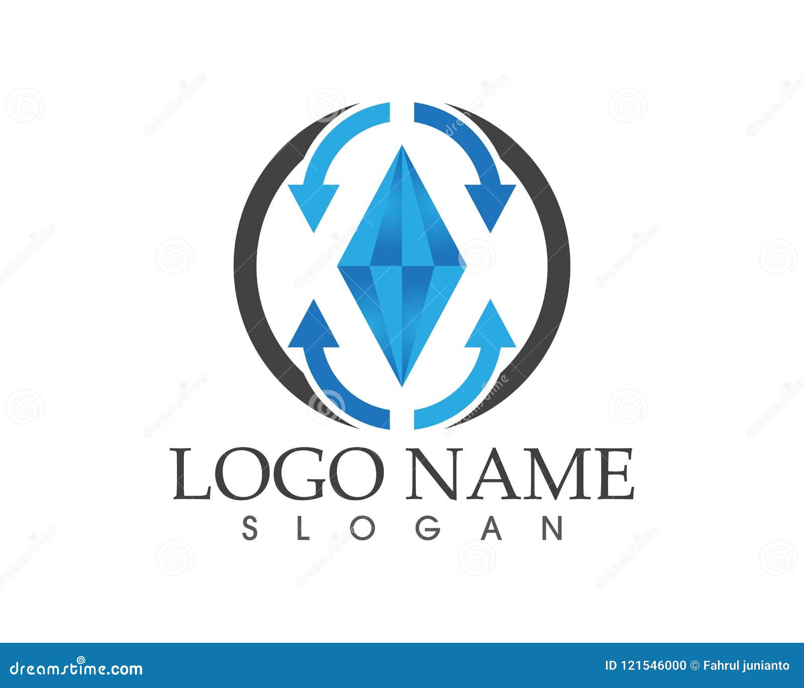 Diamond Icon Logo Design Concept Stock Vector - Illustration of shape ...