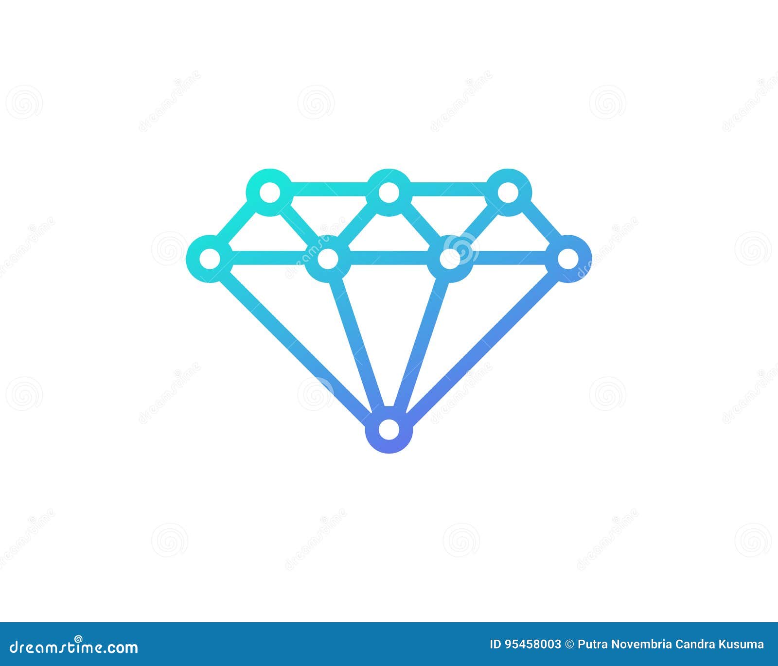 Diamond Icon Logo Design Element Stock Vector - Illustration of gold ...