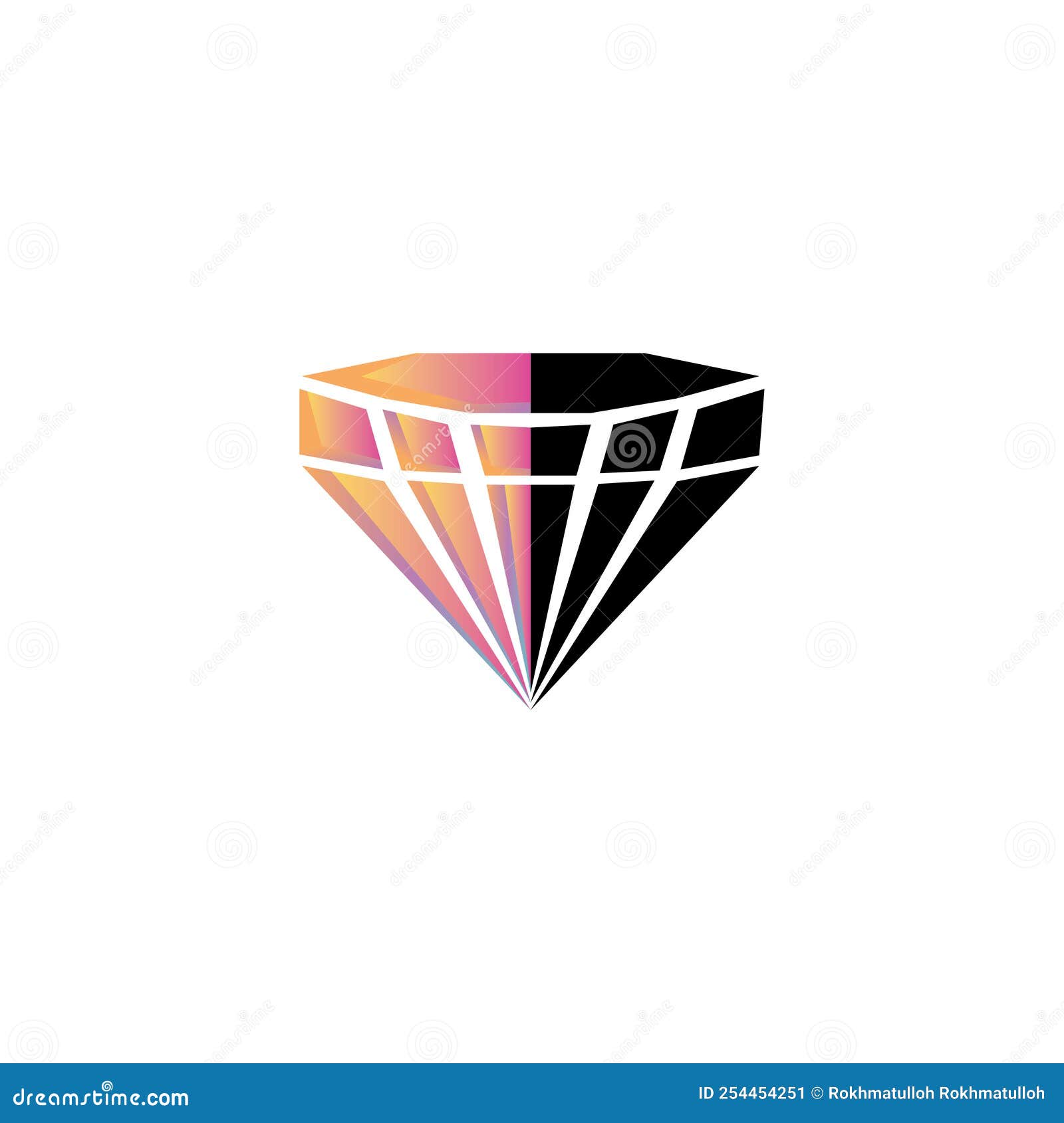 Diamond Icon Logo Illustration Design Vector Stock Vector ...