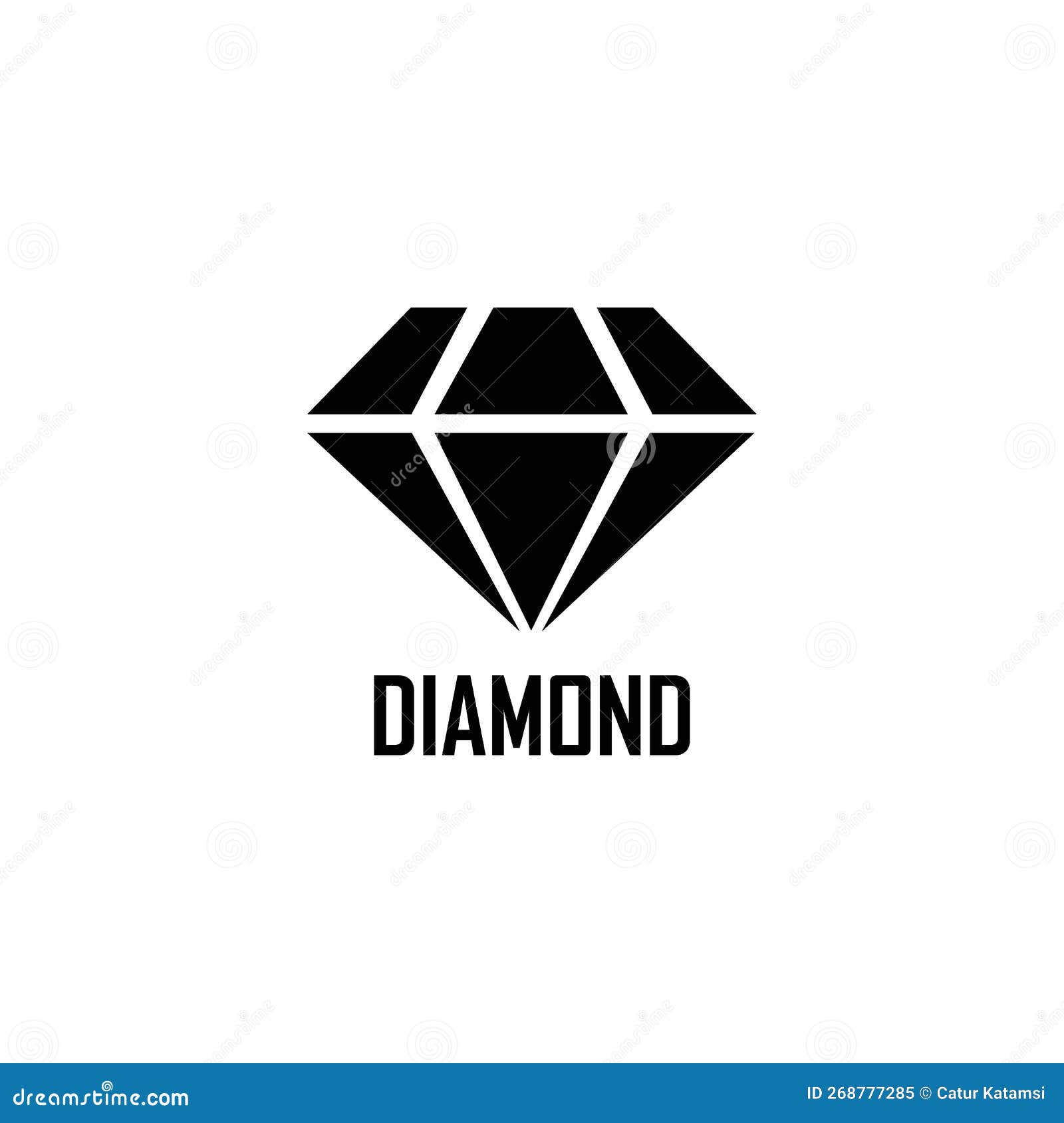 Diamond Icon Logo Vector Design Template Stock Vector - Illustration of ...
